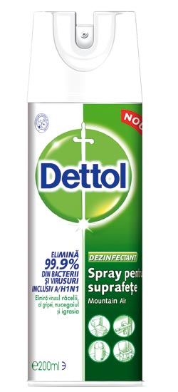 Dettol spray dezintectant pentru suprafete - Elle.ro