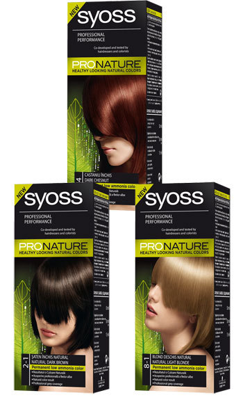 Syoss ProNature: Culori intense, cu aspect natural - Elle.ro