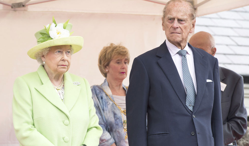 Printul Philip, sotul Reginei Elisabeta a II-a a Marii Britanii, se ...