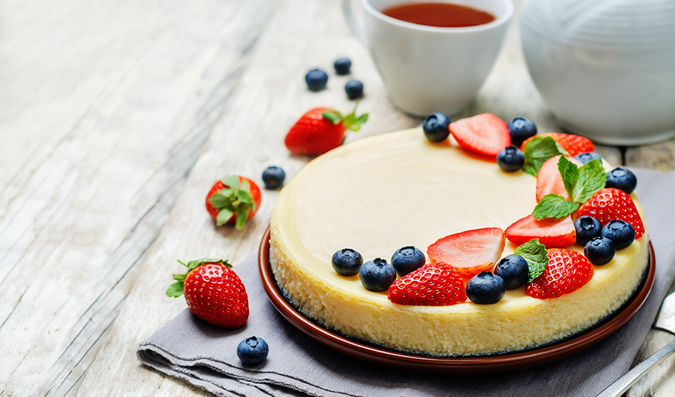 Cheesecake cu fructe proaspete - Elle.ro