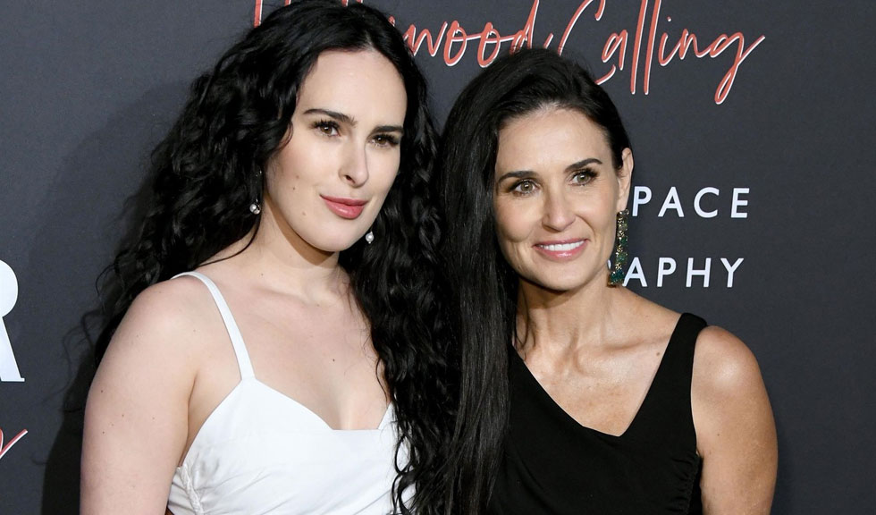 Asemănarea dintre Rumer Willis și mama sa, Demi Moore, este izbitoare ...