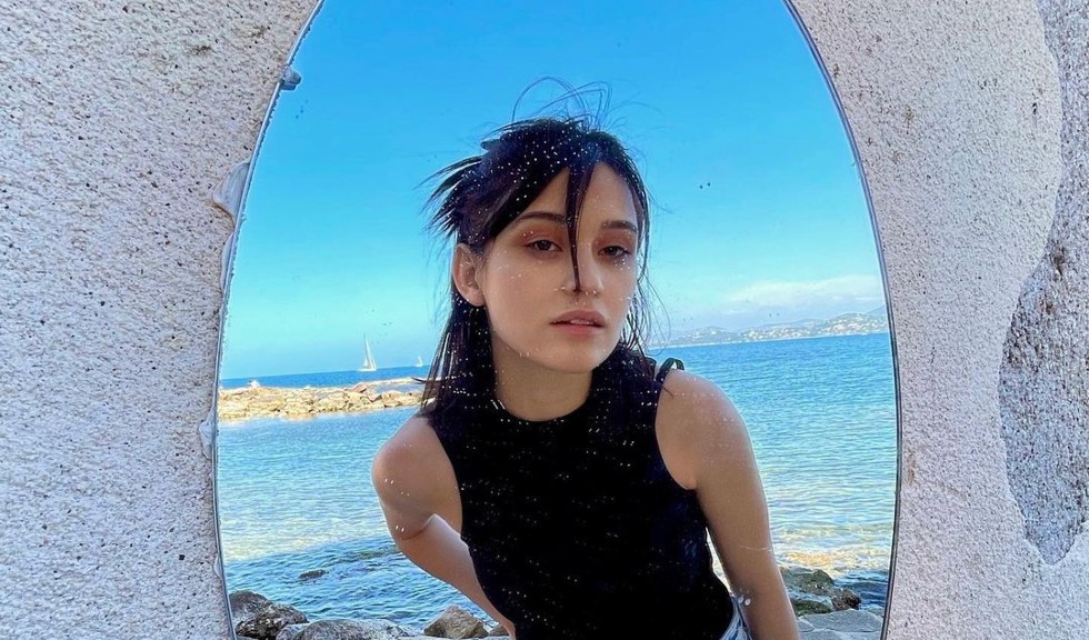 Irina Rimes alături de partenerul ei, David Goldcher, într-o imagine ...