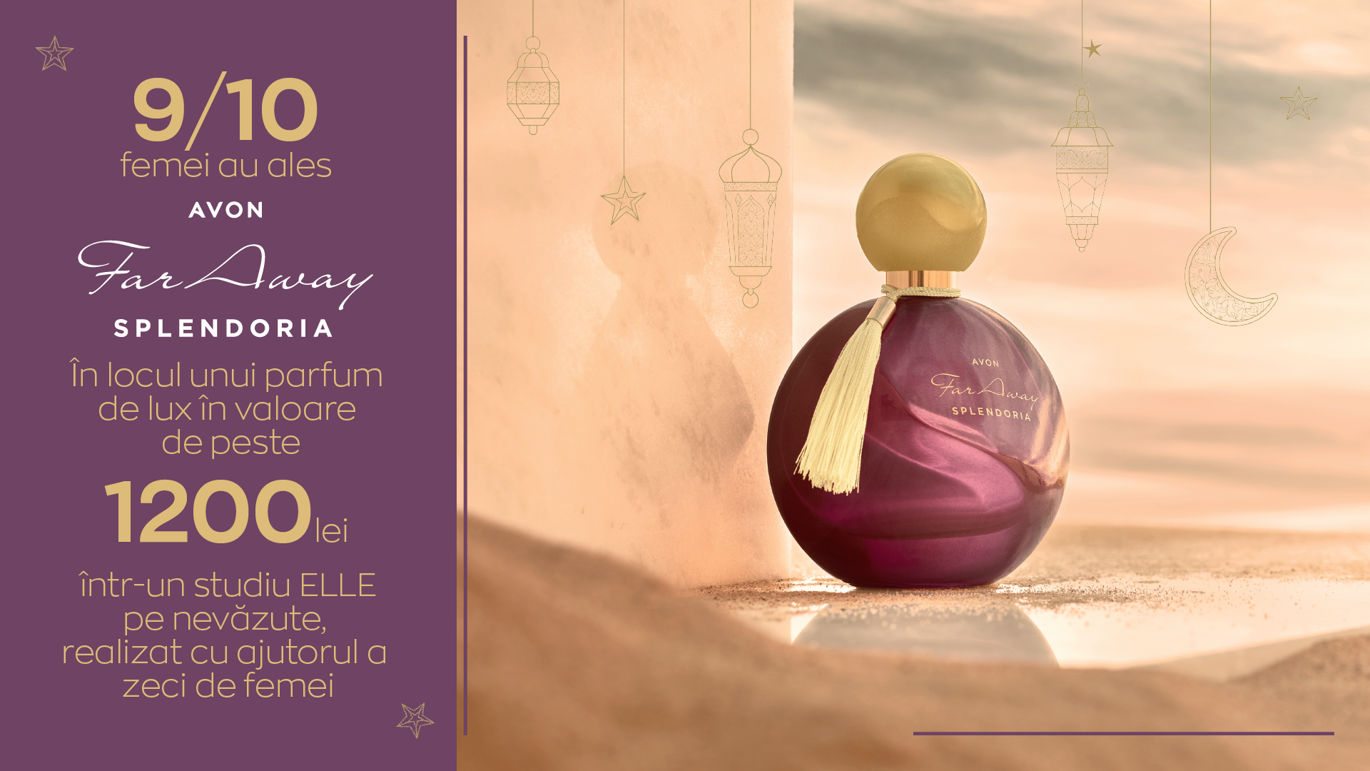 Far Away Splendoria, noul parfum AVON pe bază de oud alb