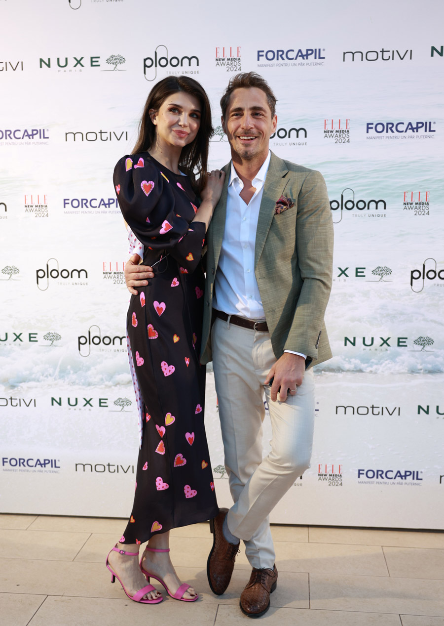 Vedete la ELLE New Media Awards 2024 - Alice Cavaleru & Vladimir Drăghia