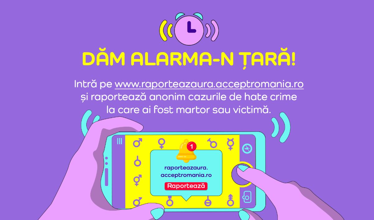 Românii pot raporta anonim comportamentele și infracțiunile motivate de ...