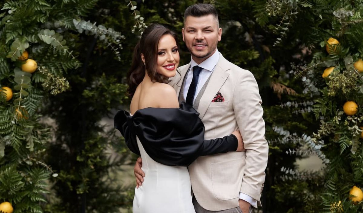 Valentin Luca și Roxana Ghiorghian s-au căsătorit religios. Imagini ...