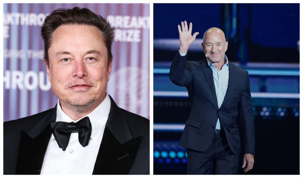 Elon Musk îl ironizează public pe Jeff Bezos: "A trecut de la a fi un ...